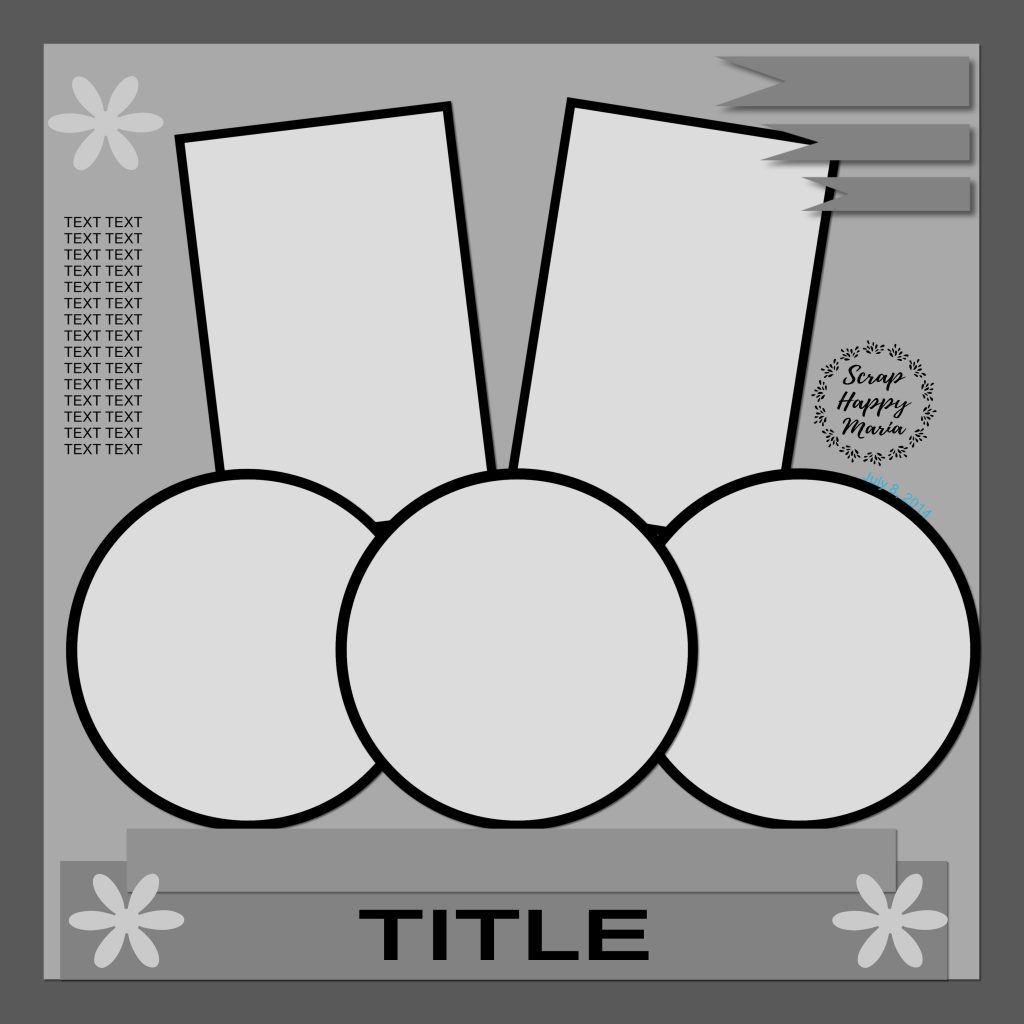 2+3 Picture Layouts – ScrapHappyMaria